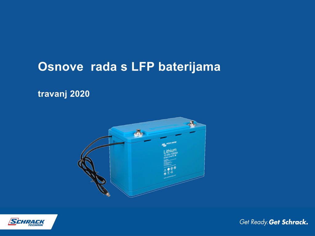 Osnove rada s LFP baterijama - Schrack Training Center