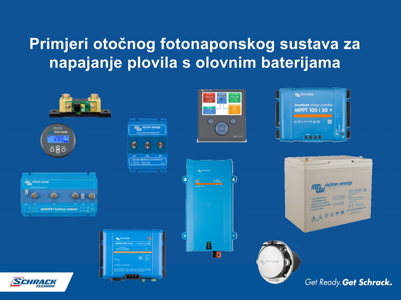 Primjeri sustava za napajanje plovila s olovnim baterijama - Schrack Training Center