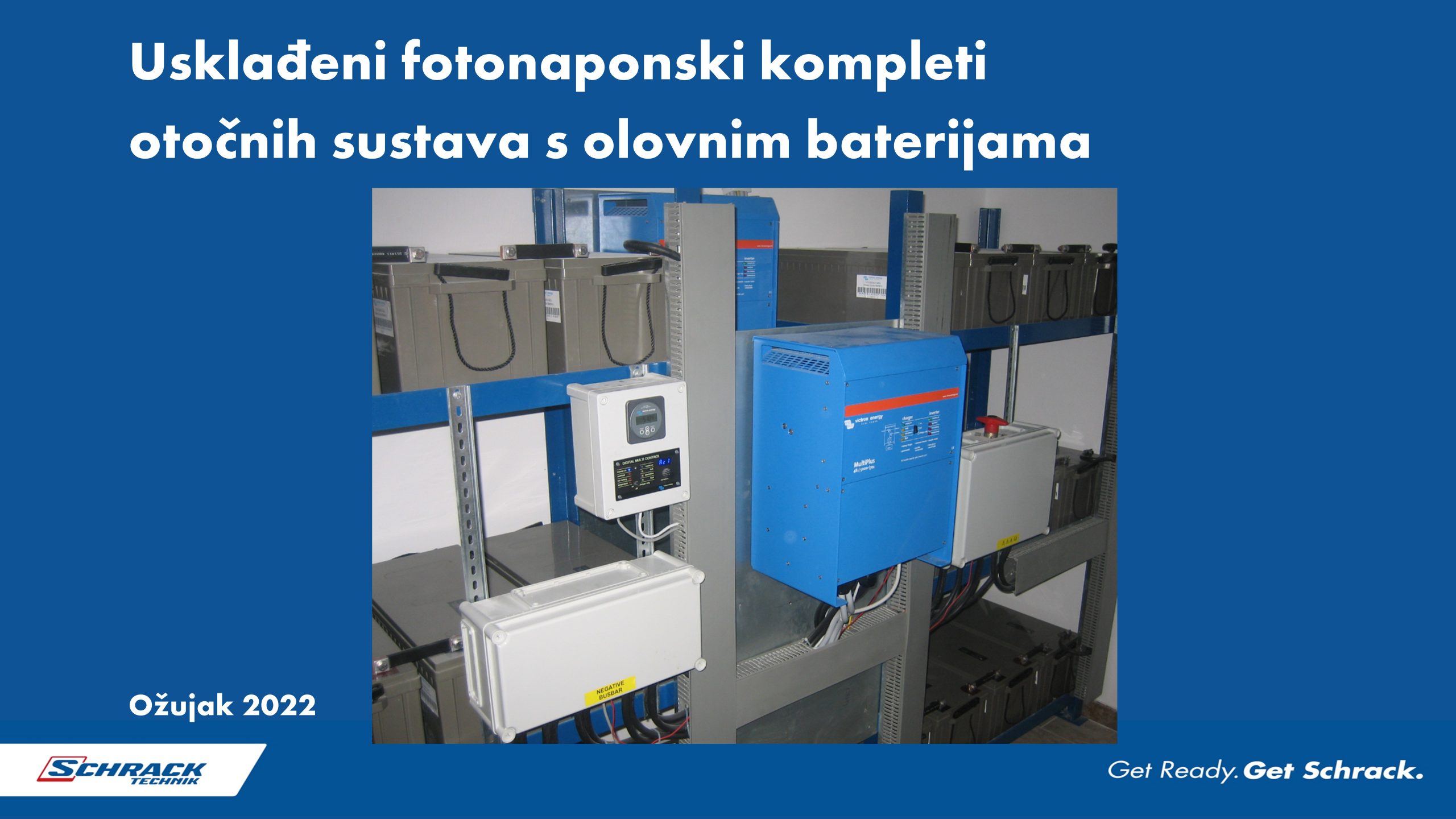 Usklađeni fotonaponski kompleti otočnih sustava s olovnim baterijama - Schrack Training Center