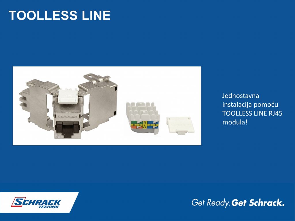 TOOLLESS LINE - Schrack Training Center