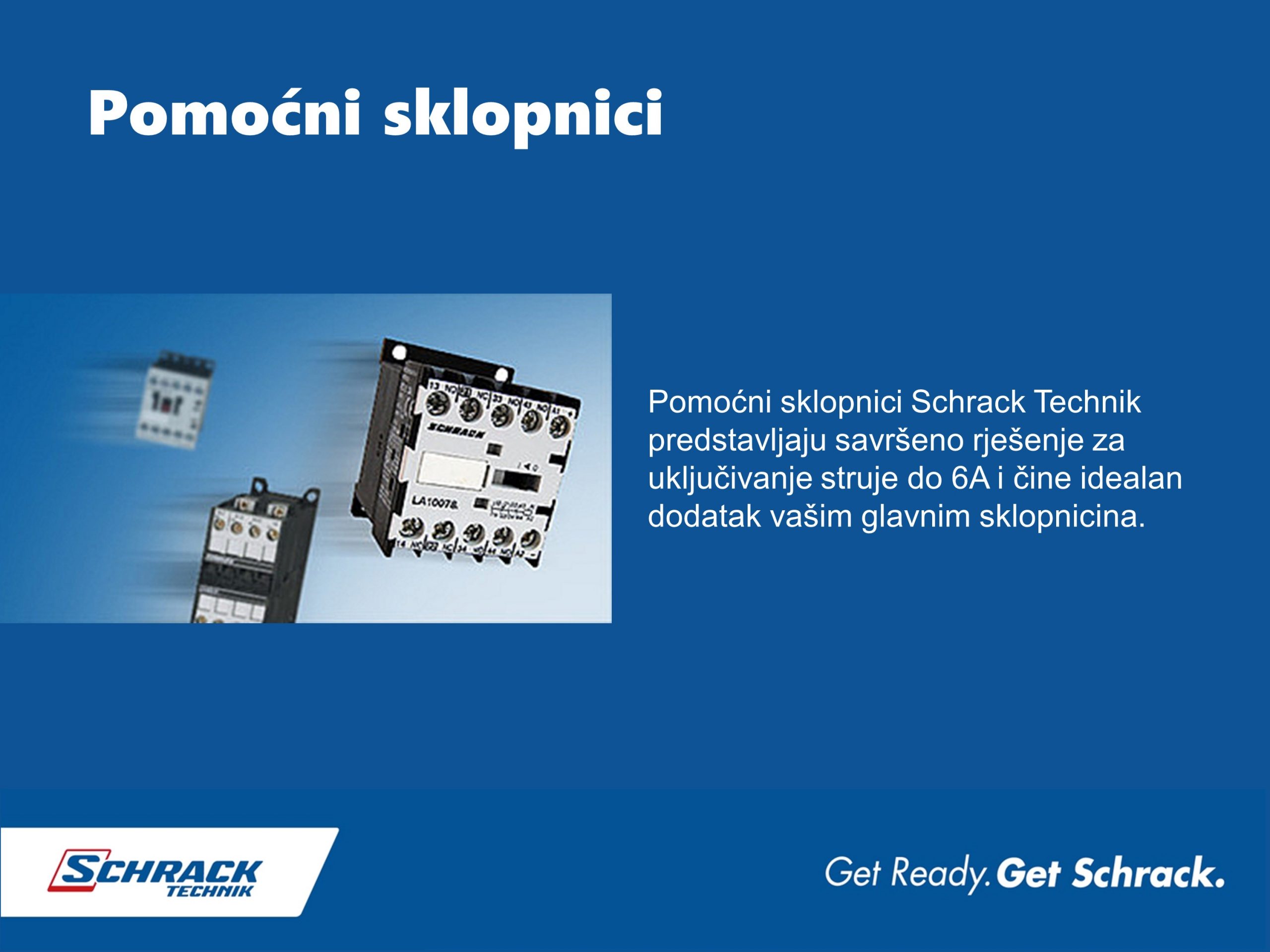 Pomoćni sklopnici - Schrack Training Center