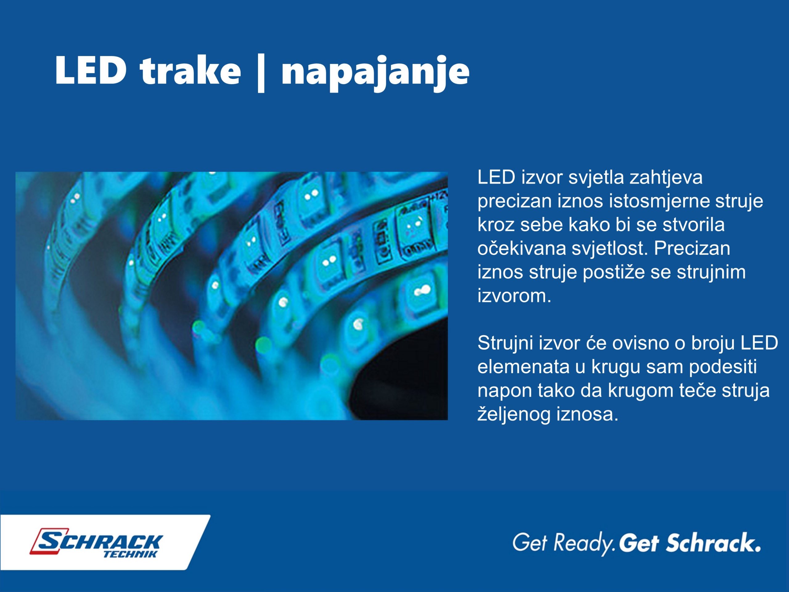 LED trake | napajanje - Schrack Training Center