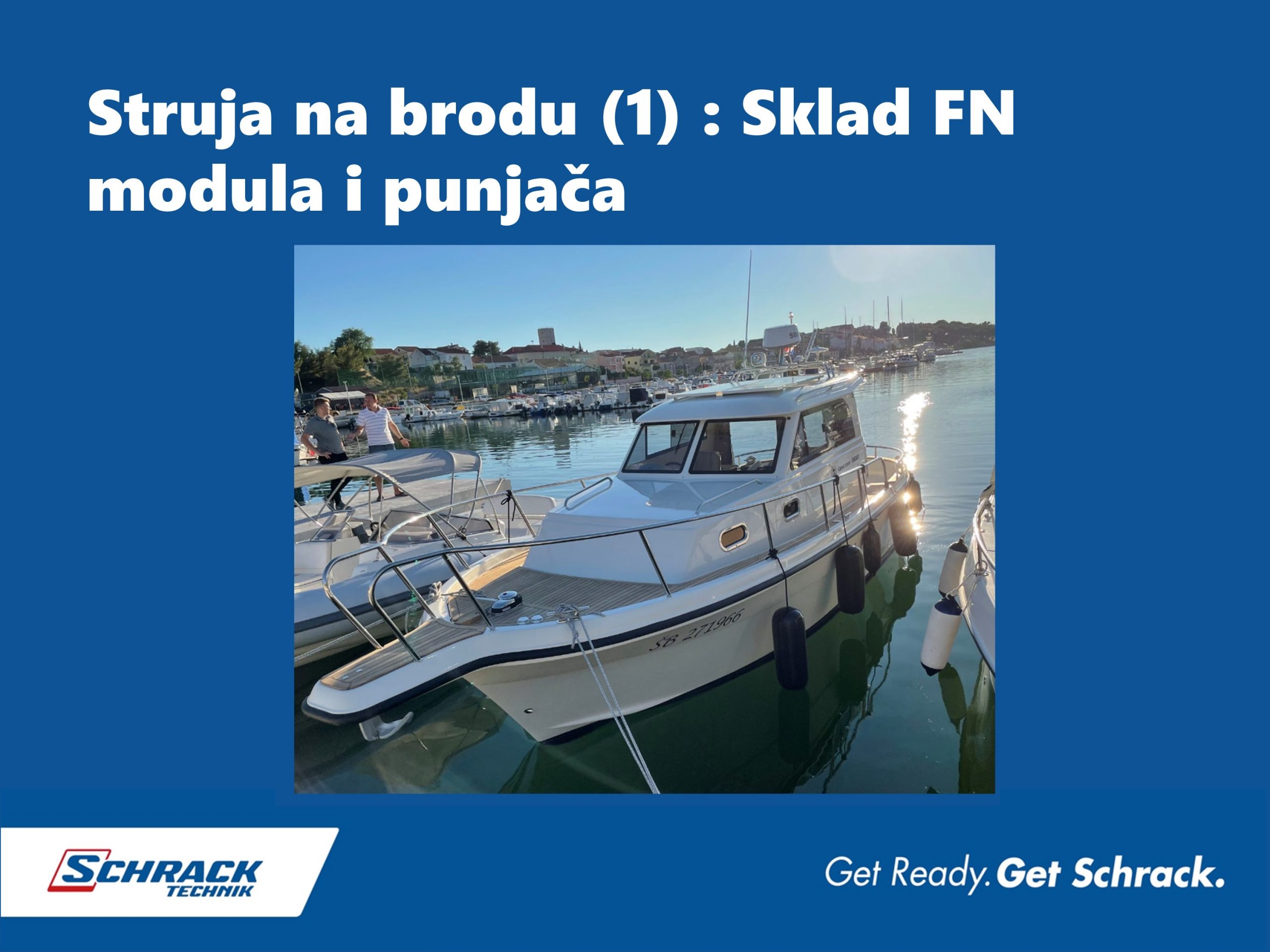 Struja na brodu (1): Sklad FN modula i punjača - Schrack Training Center