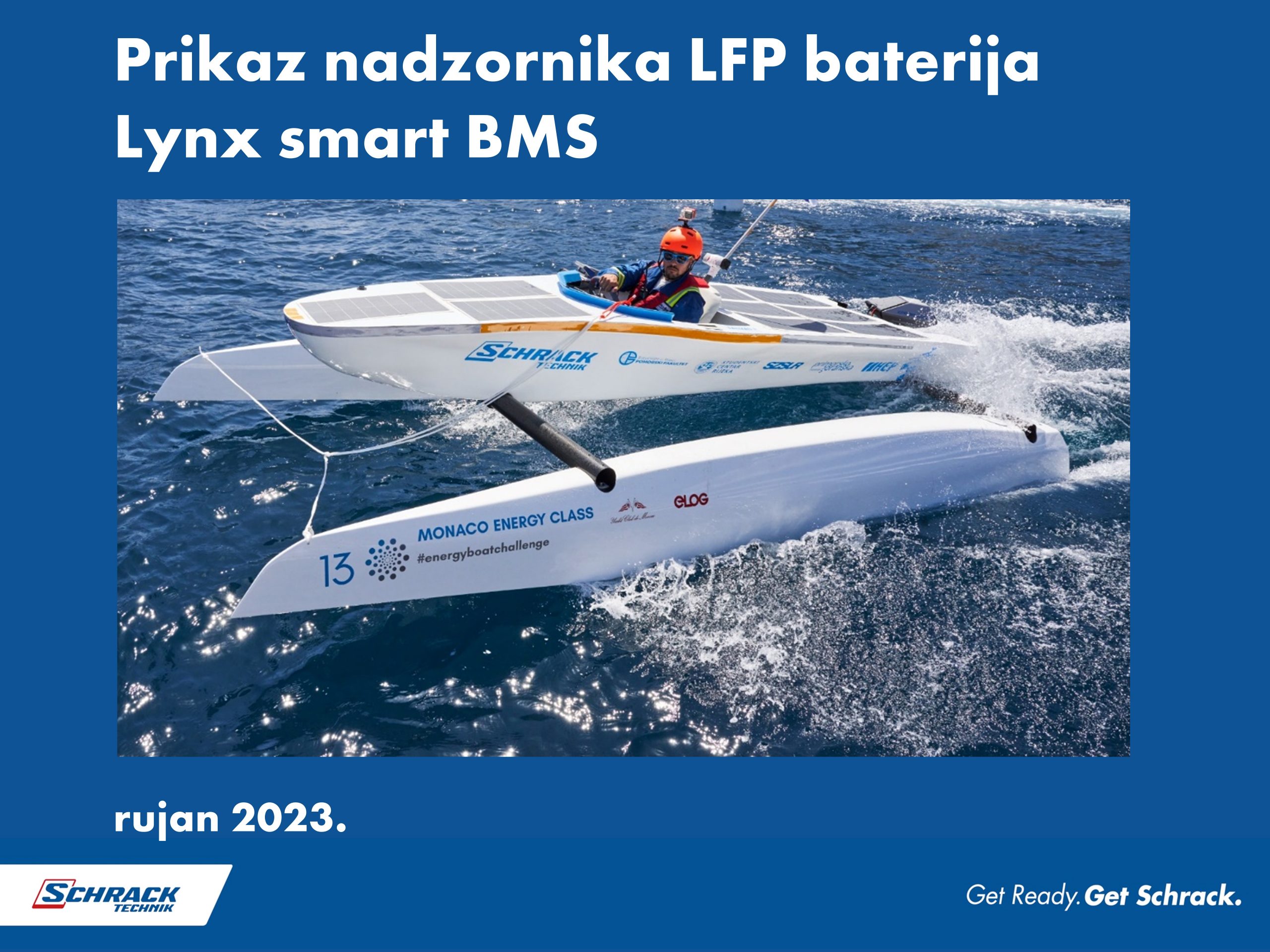 Prikaz nadzornika LFP baterija Lynx smart BMS - Schrack Training Center